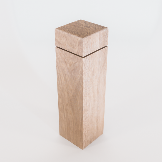 Notched Newel Wood Post | 48" x 3.5" | 350N – All Things Stairs