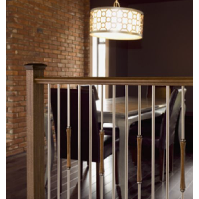 5/8" Round Tube Balusters | Stainless Steel Series | Plain | Satin Fin ...