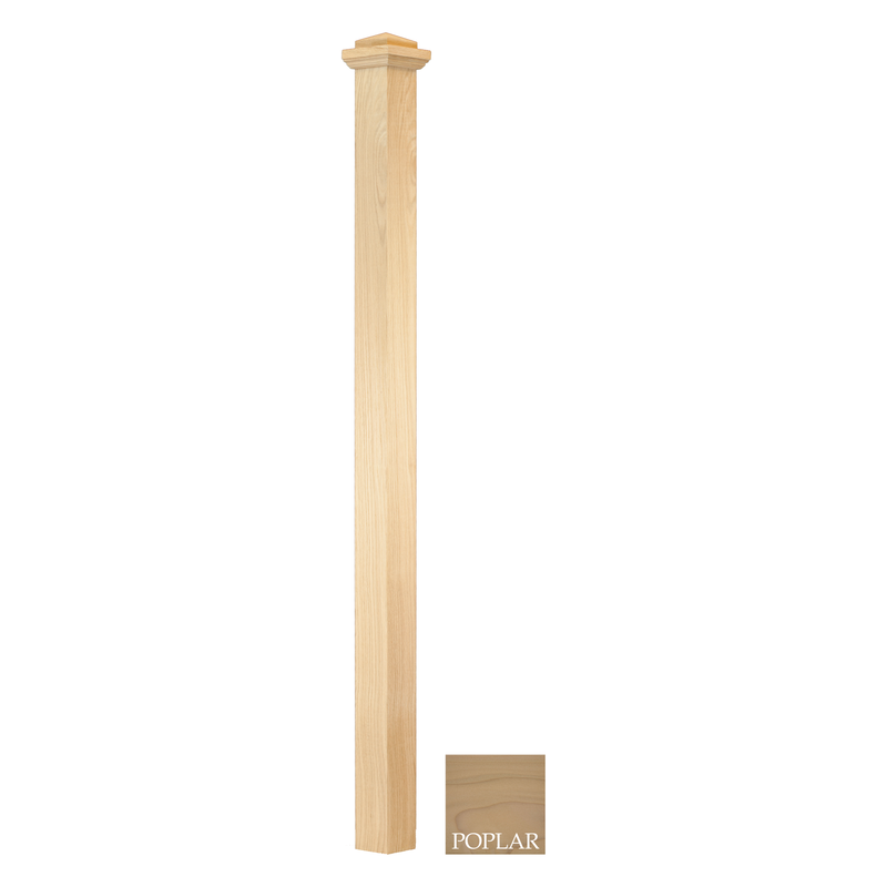 C4075 - Landing Box Newel – All Things Stairs