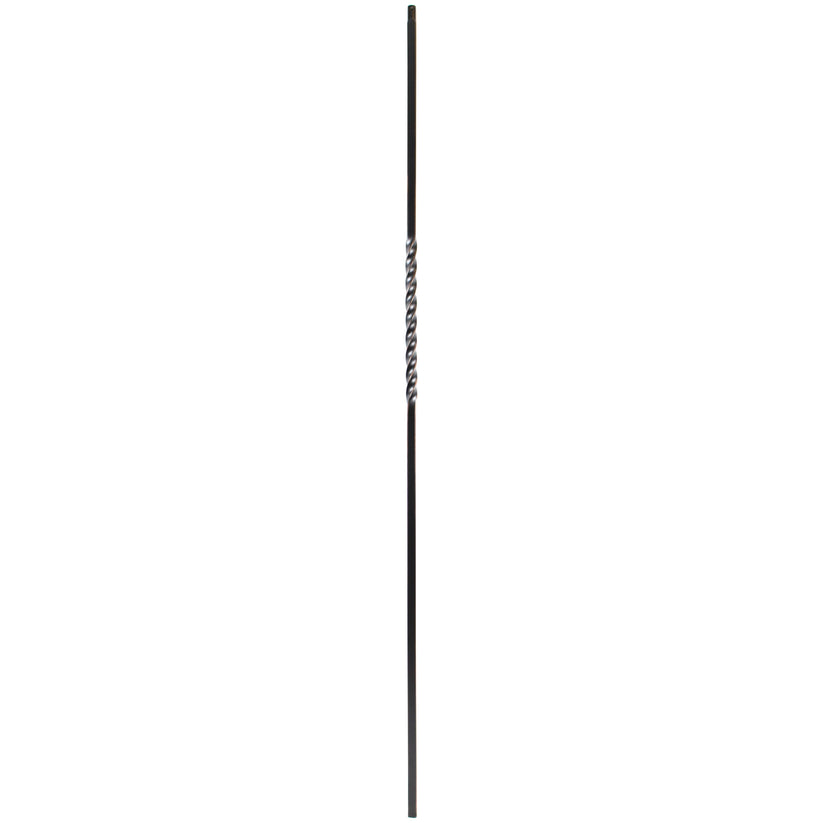 T02 | Iron Baluster | Single Twist | 1/2" x 44" – All Things Stairs