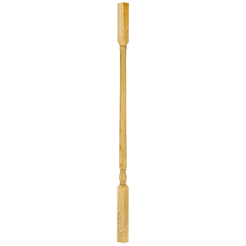 5141 | Wood Baluster | Colonial Square Top | 1-1/4" – All Things Stairs