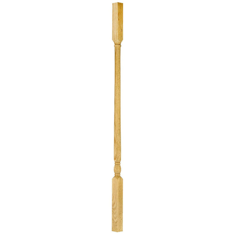 5141 - Wood Baluster - Colonial Square Top - 1-1/4" – All Things Stairs